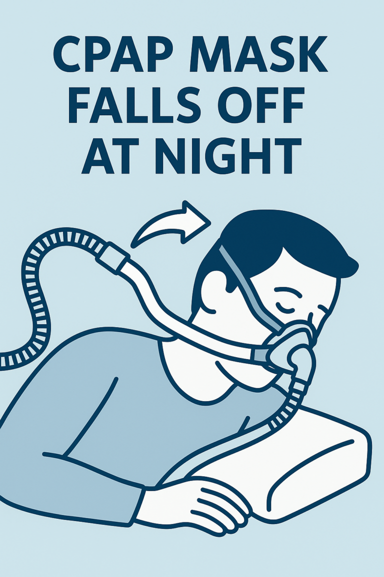 CPAP Mask Falls Off at Night? Causes & Easy Fixes (2025 Guide)