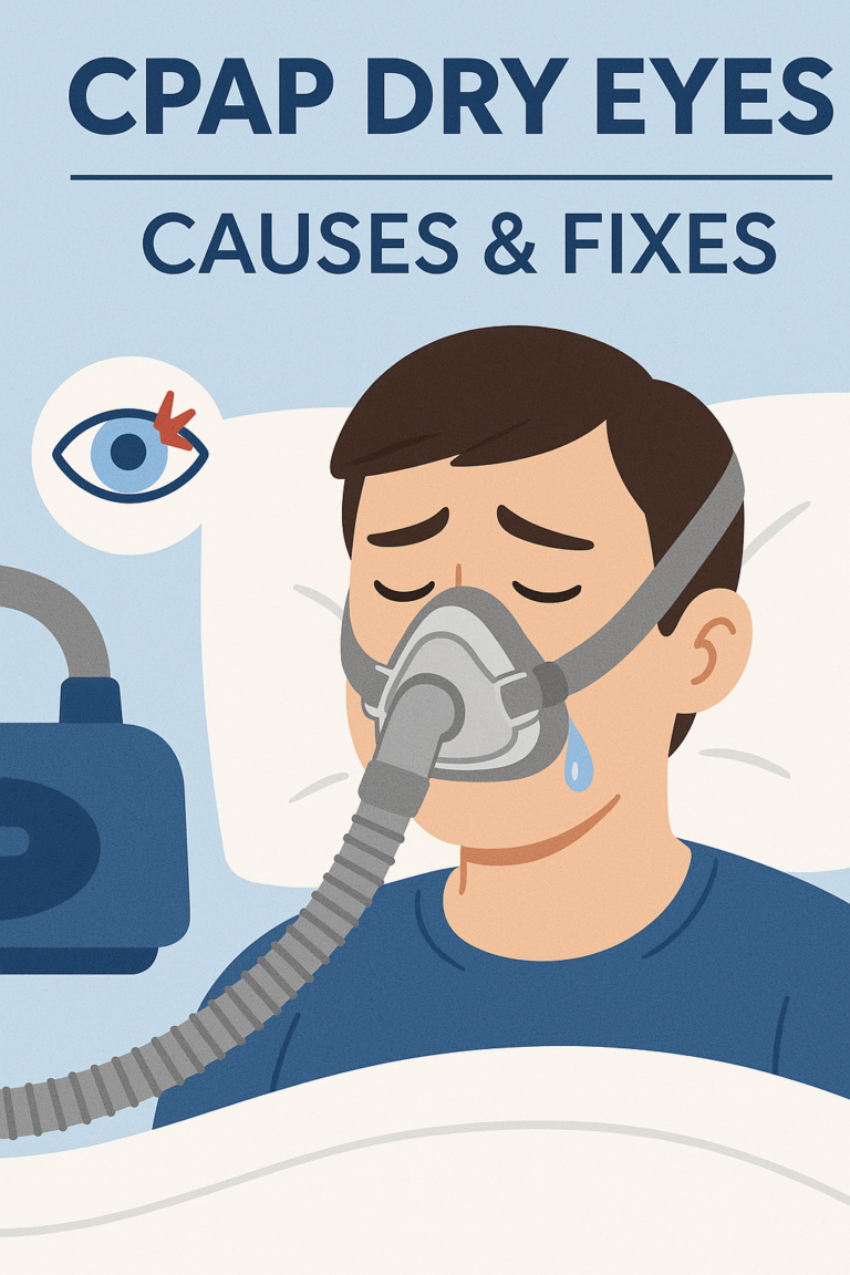 CPAP Dry Eyes: Causes & Fixes for Eye Irritation During CPAP Therapy ...