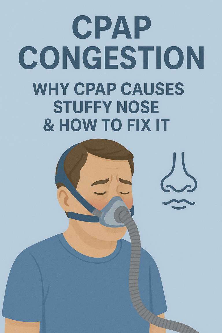 CPAP Nasal Congestion: Causes & Easy Fixes for Stuffy Nose - Nightly Calm