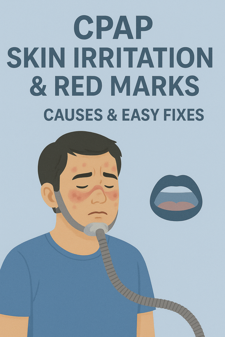 CPAP Skin Irritation & Red Marks: Causes & Fixes - Nightly Calm